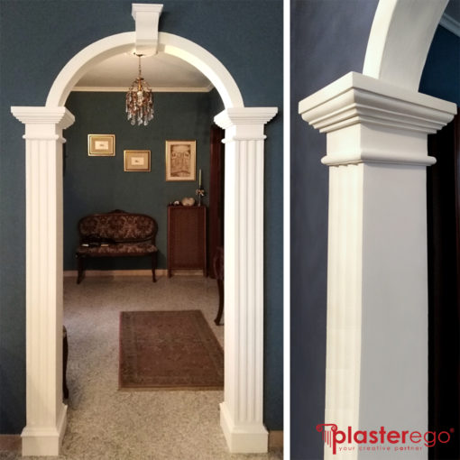 Colonne in Gesso | Lesene in Gesso | Plasterego - your creative pARTner